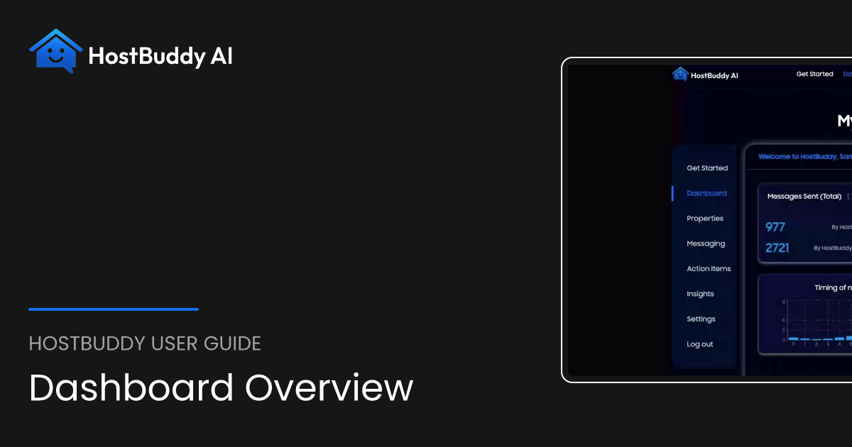 Dashboard Overview | HostBuddy User Guide