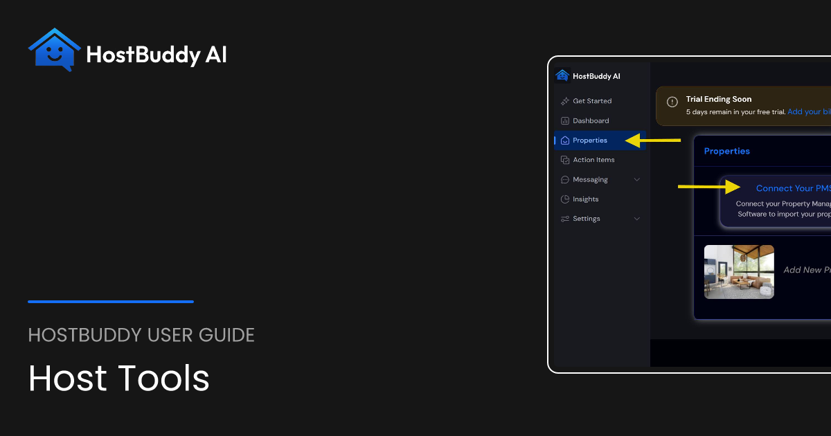 Host Tools | HostBuddy User Guide