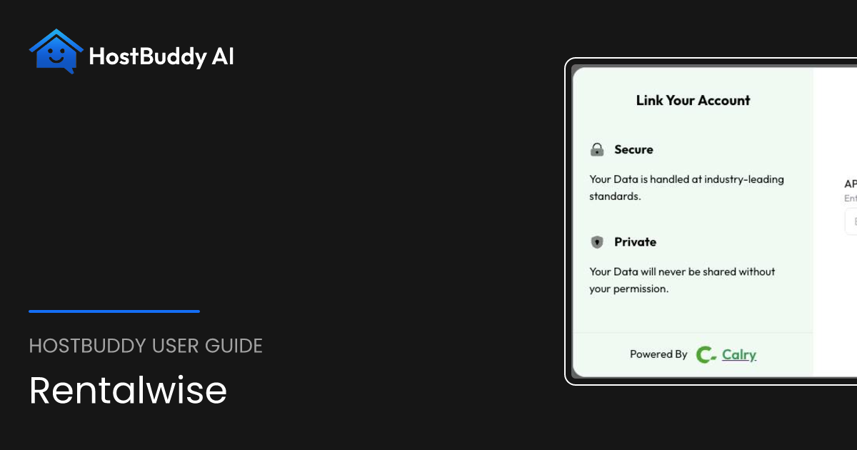 Rentalwise | HostBuddy User Guide